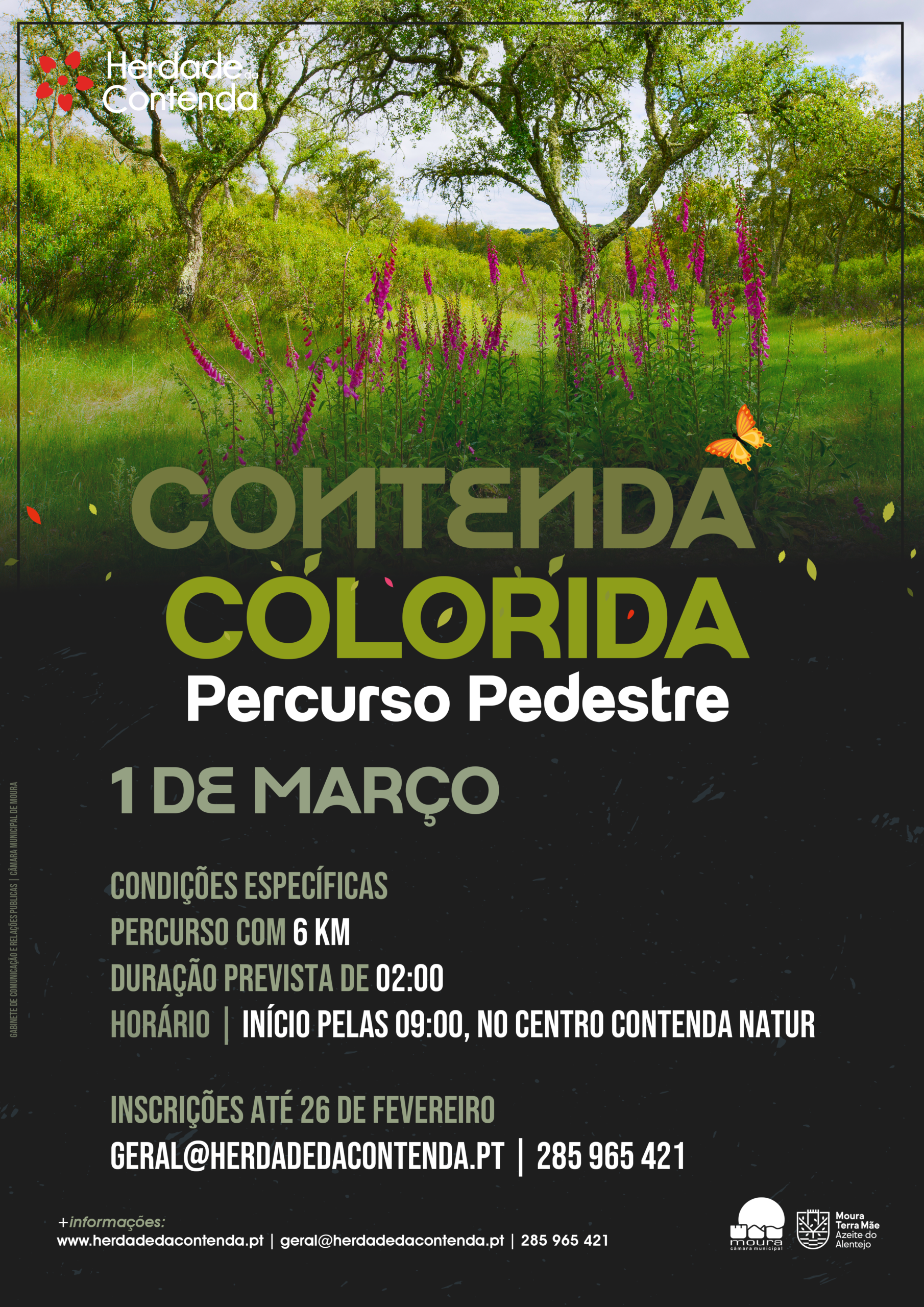 Contenda Colorida é o primeiro percurso pedestre do plano anual para ...
